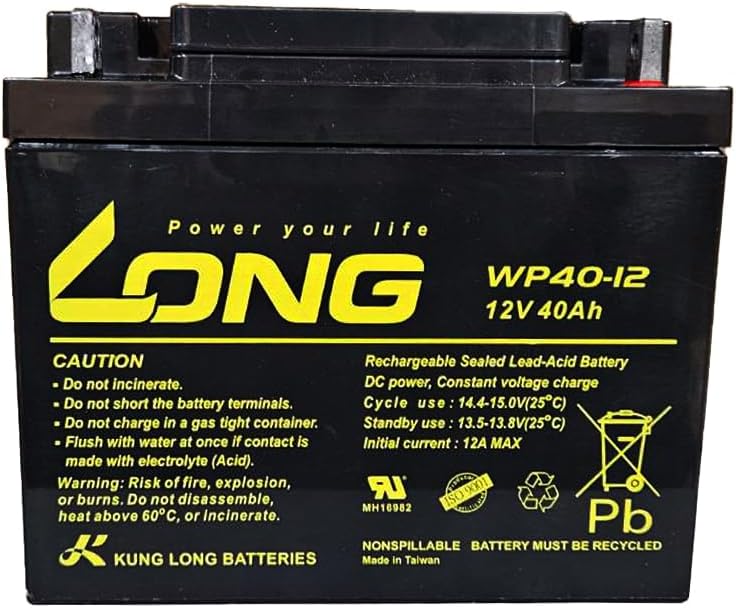 Amazon.co.jp: LONG 12V 50Ah 高性能シールドバッテリー【高耐久タイプ】(WP50-12NE) WP50-12NE : 車＆バイク