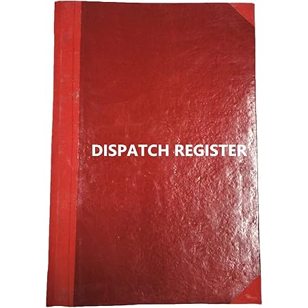 ATISHAY Dispatch Register for Offices, Schools, Institutes, Hospitals ...