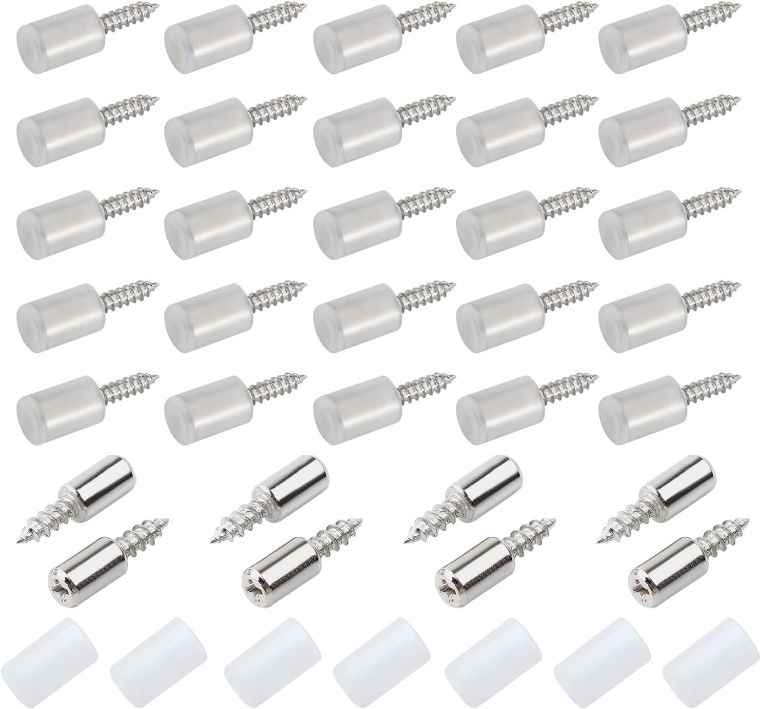 Amazon.com: 60 Pcs 5MM Shelf Support Pegs with Non-Slip Sleeve,Shelf ...