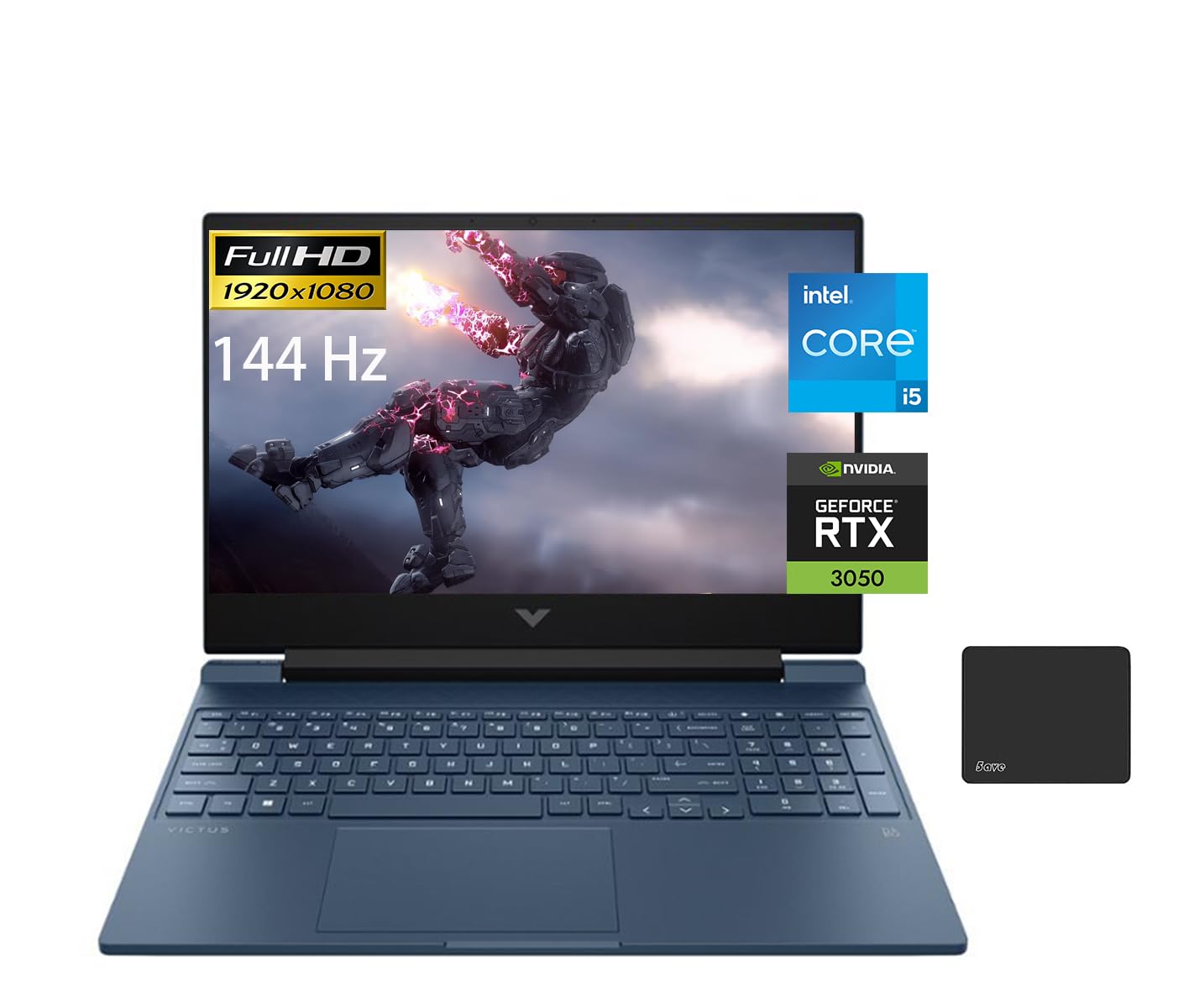 Amazon.com: HP Victus Gaming Laptop, 15.6" FHD 144Hz, 12th Gen Intel ...