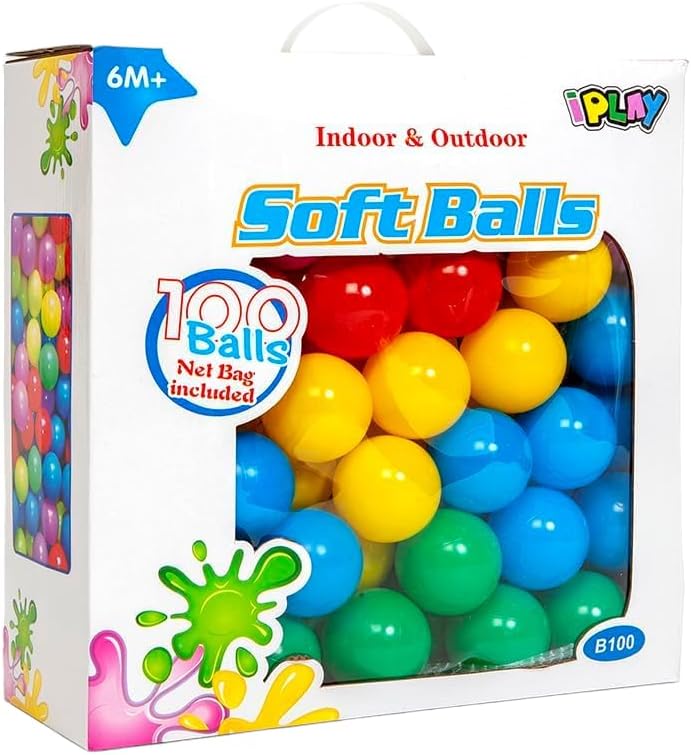 NOT JUST A BOX - Palline 6cm diametro Palline di plastica Colorate ...