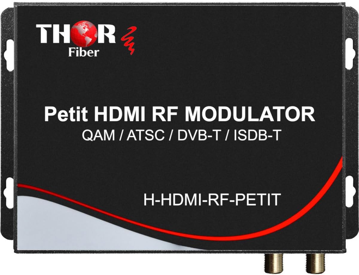 Amazon.com: Thor Broadcast HDMI to Coax Modulator Send HDMI Video ...