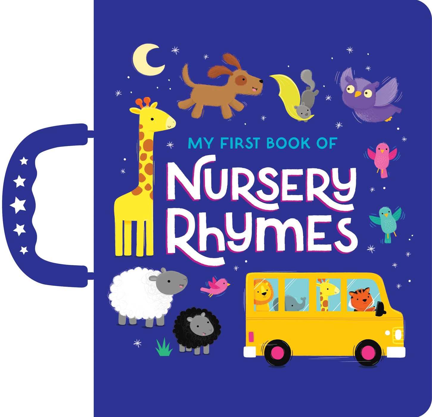 Amazon.com: My First Book of Nursery Rhymes: Handle Board Book ...