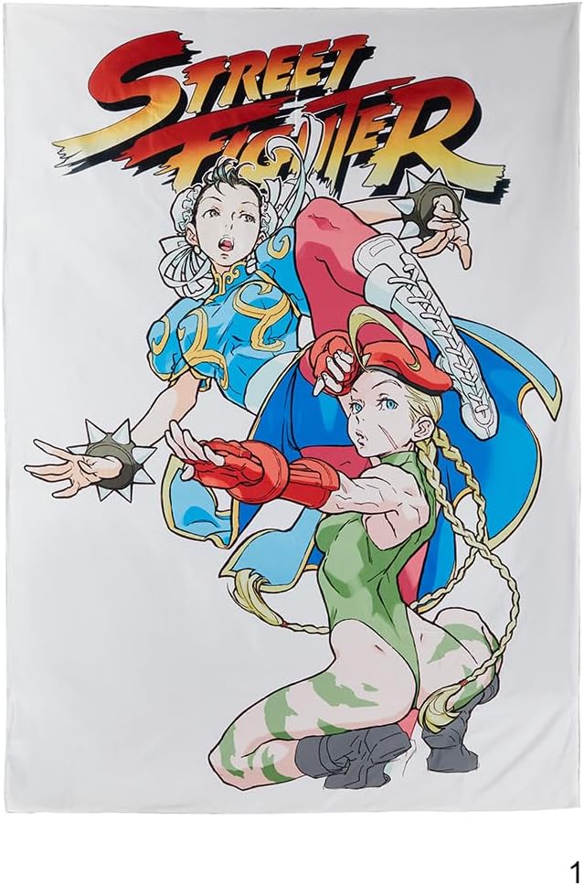 Micotaku Officially Licensed Street Fighter Tapestry – 2 Styles (Chun ...