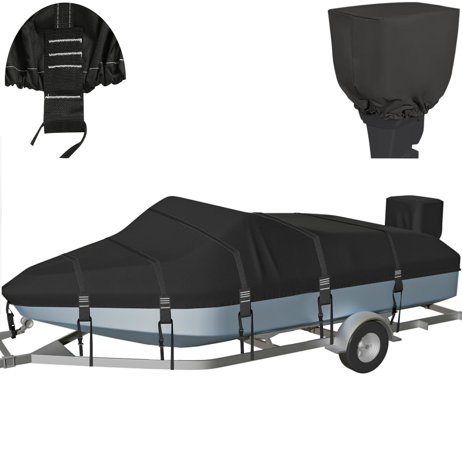 Snapklik.com : Nukugula Ture 900D Solution-Dyed 100% Waterproof Boat ...
