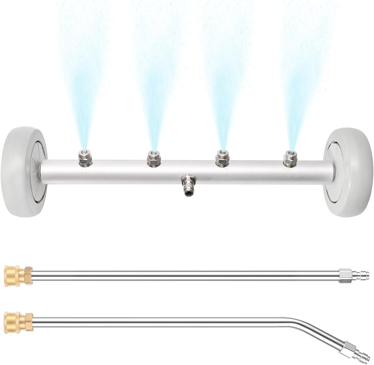 Amazon.com: 16 Inch Pressure Washer Undercarriage Cleaner, Under Car ...