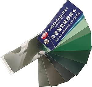 Amazon.com: 1 Set Paint Color Sample Cards Comprehensive Paint Chips ...