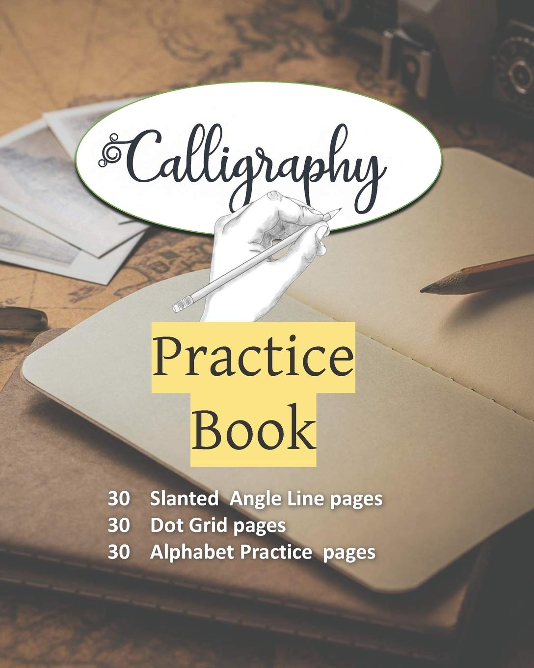 Buy Calligraphy Practice Book: Hand Lettering Practice Notepad: Modern ...
