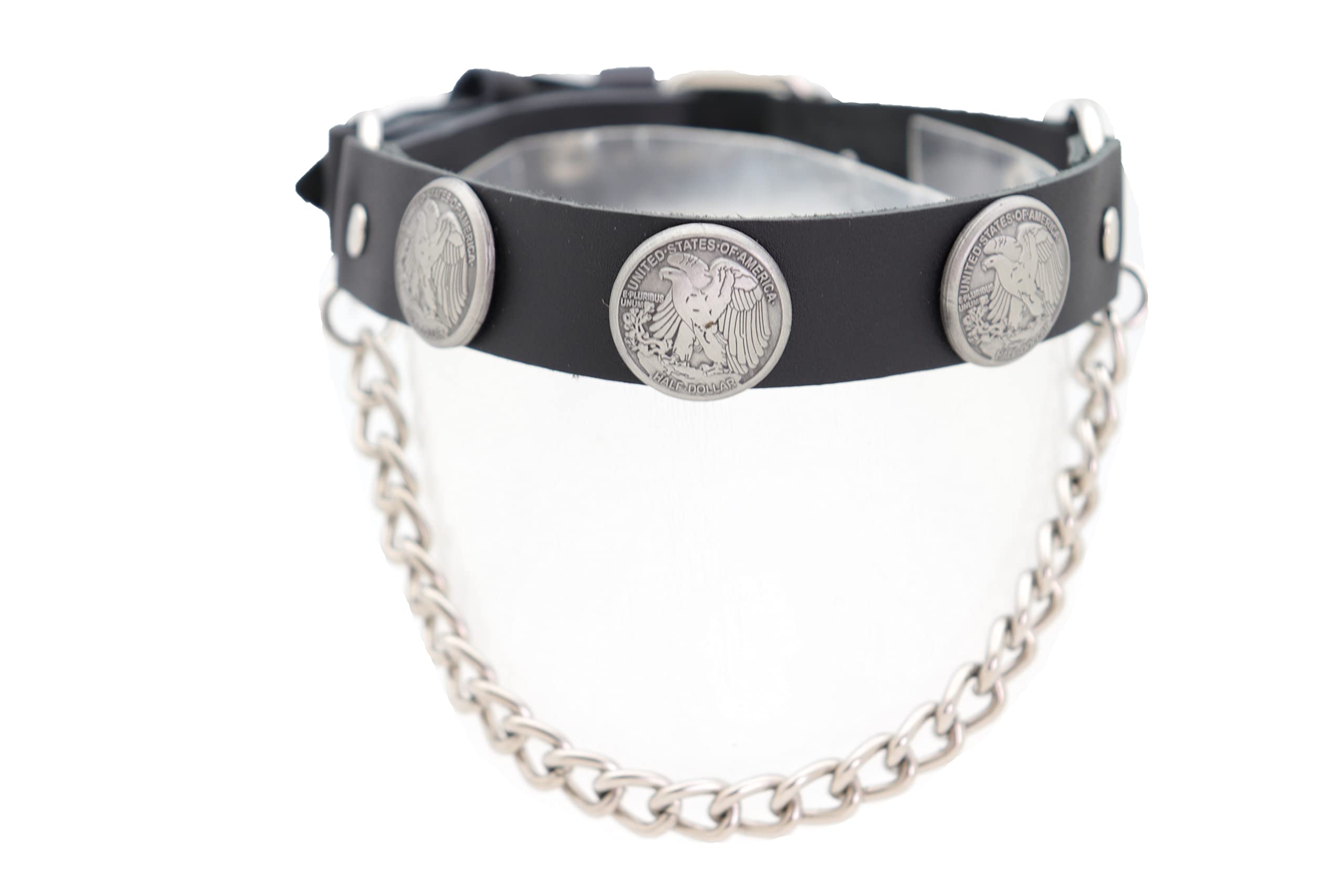 Amazon.com: Men Biker Western Fashion Boot Bracelets Black Straps Pair ...