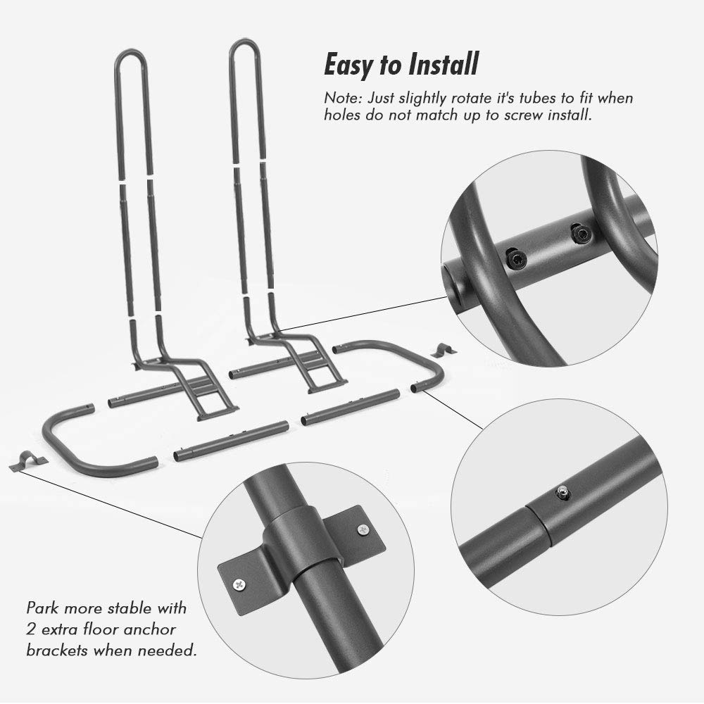 Bike Parking Stand Bike Rack Bicycle Floor Parking Stand For 2 Bikes bike-parking-stand-bike-rack-bicycle-floor-parking-stand-for-2-bikes