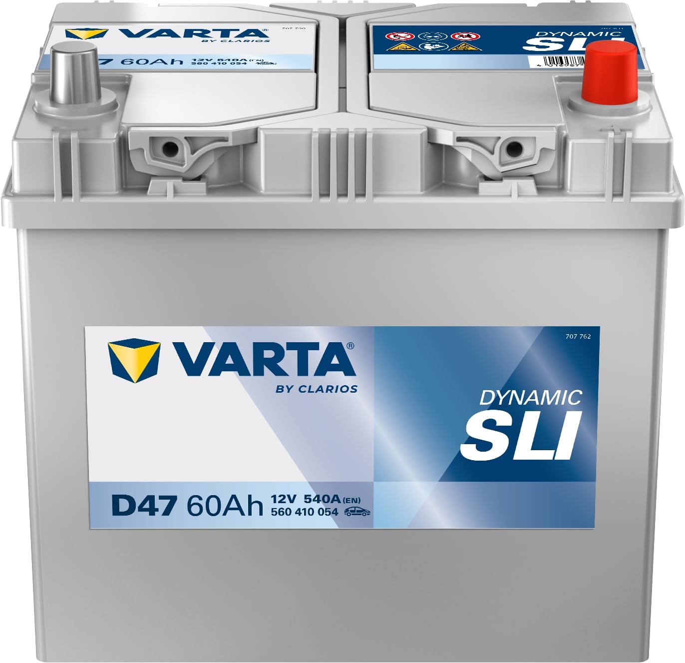 Varta D47 Blue Dynamic Car Battery - 560 410 054 : Amazon.co.uk: Automotive