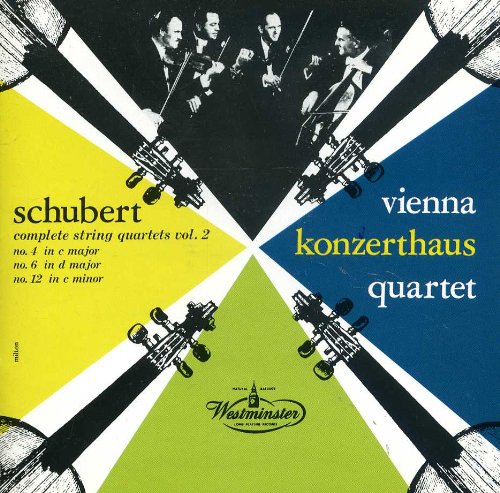 Schubert: String Quartets No.4, 6 & 12 - Vienna Konzerthaus Quartet [Import] - Amazon.com Music