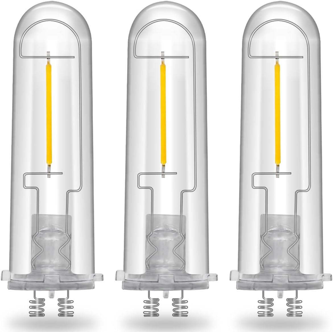 YONGJIA Outdoor Solar Light Replacement Bulb, Hampton Bay Replacement ...