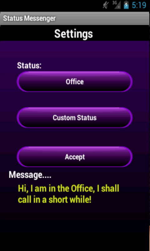 Status Messenger - App on Amazon Appstore