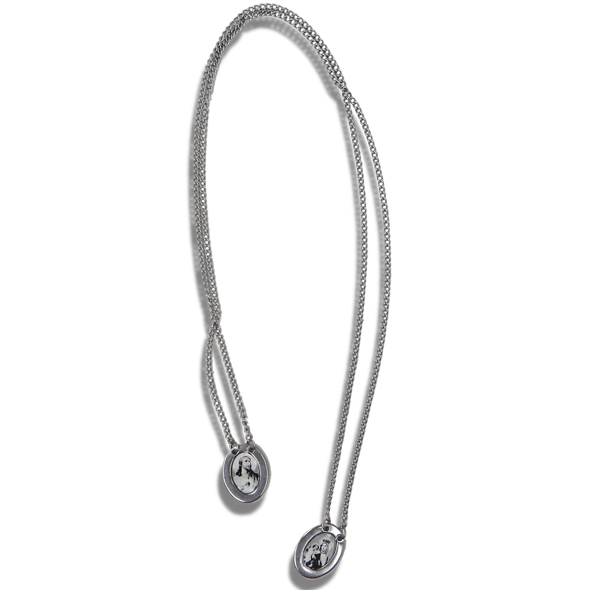 Amazon.com: Catholic Scapular Our Lady of Mount Carmel and Sacred Heart ...