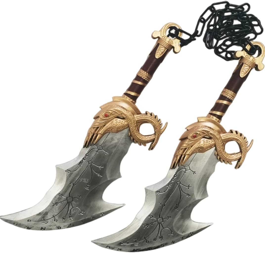 damdos Halloween Prop for God Blades of Athena Foam Knife Kratos Katana ...