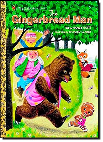 The Gingerbread Man (Big Little Golden Books) : Nolte, Nancy, Scarry ...