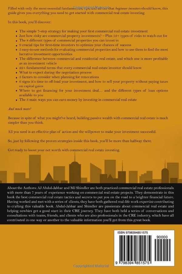 Snapklik.com : Commercial Real Estate For Newbies: The Simplified 7 ...