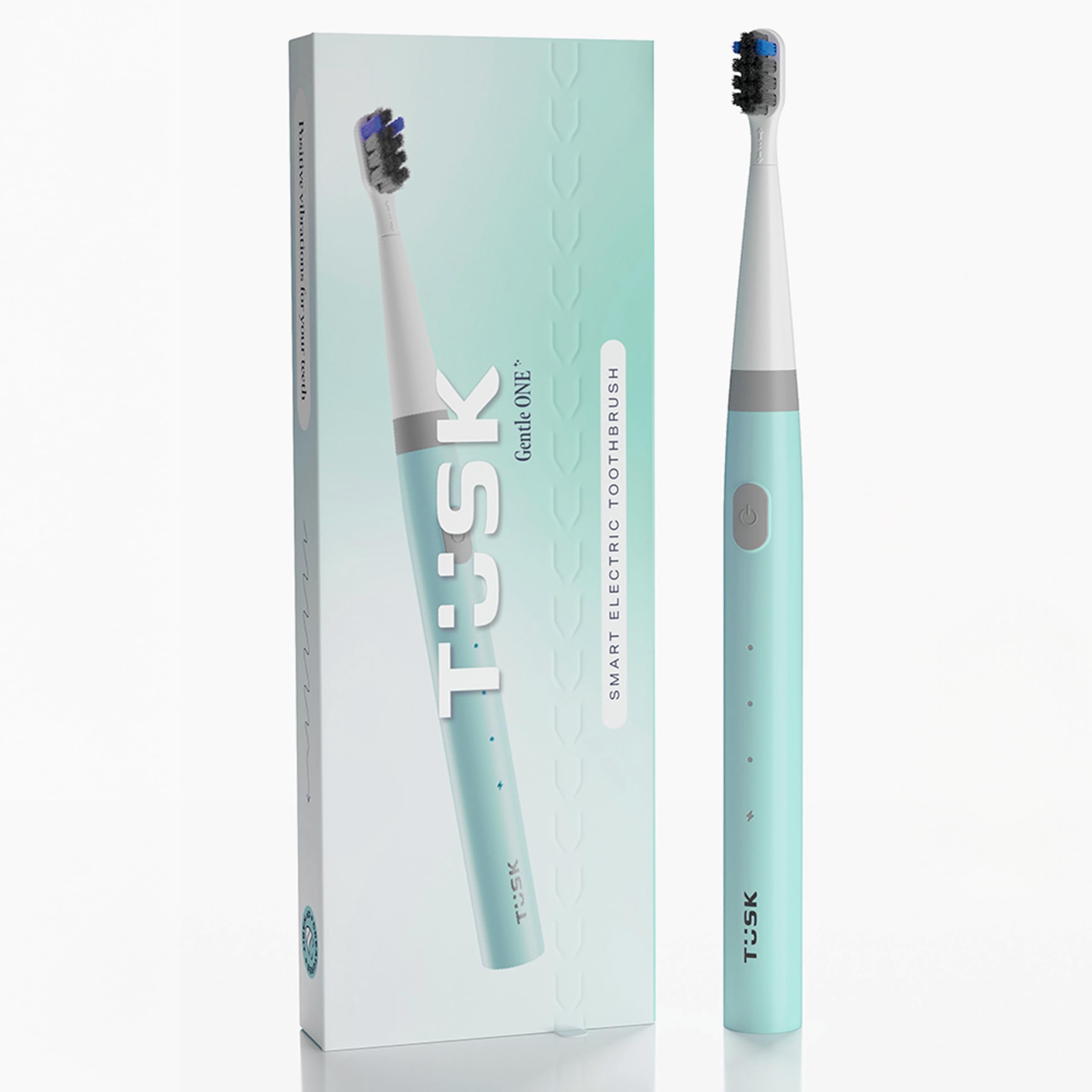 Tusk Smart Electric Toothbrush for Adults & Kids, 3 Modes Rechargeable ...