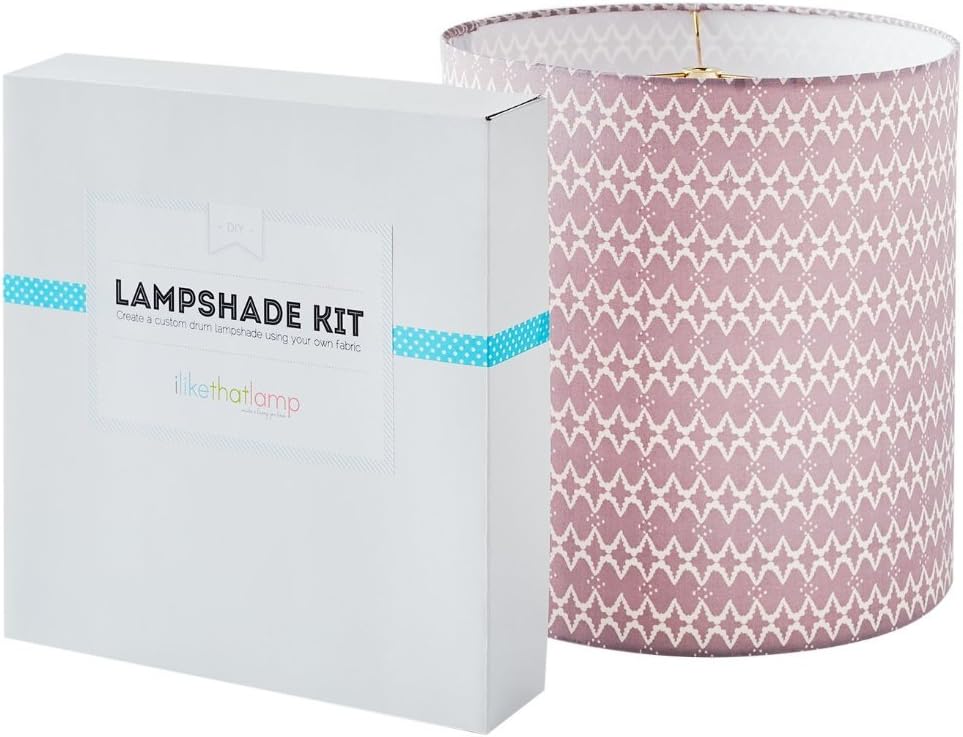 Amazon.com: DIY Lampshade Kit - Make Your Own Custom Lamp Shade (12" H ...
