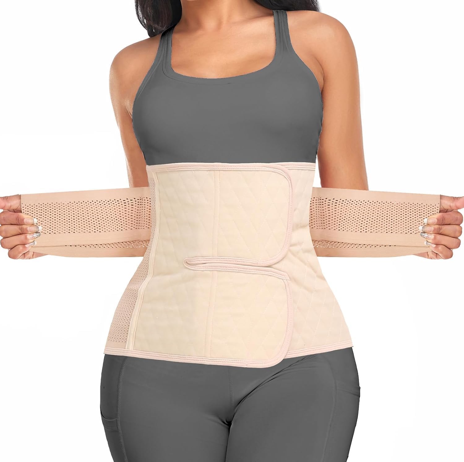 Amazon.com: Gepoetry Postpartum Belly Band Support Recovery Wrap ...