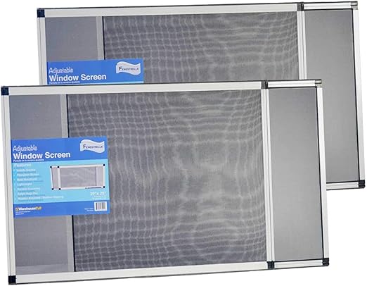 Fenestrelle Expandable Window Screen - Horizontal (20" H x 28" - 54" W ...