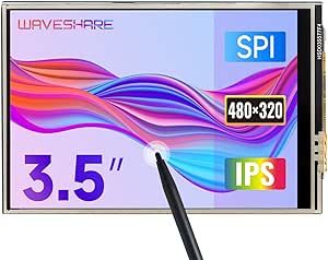 Waveshare 3.5" RPi LCD (C) - 480x320 Resolution - Touchscreen ...