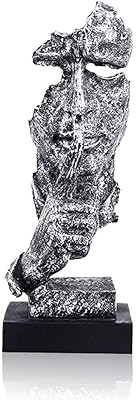 fazhongfa Ponder Statue-Silence is Gold Abstract Art Statue Modern Home ...