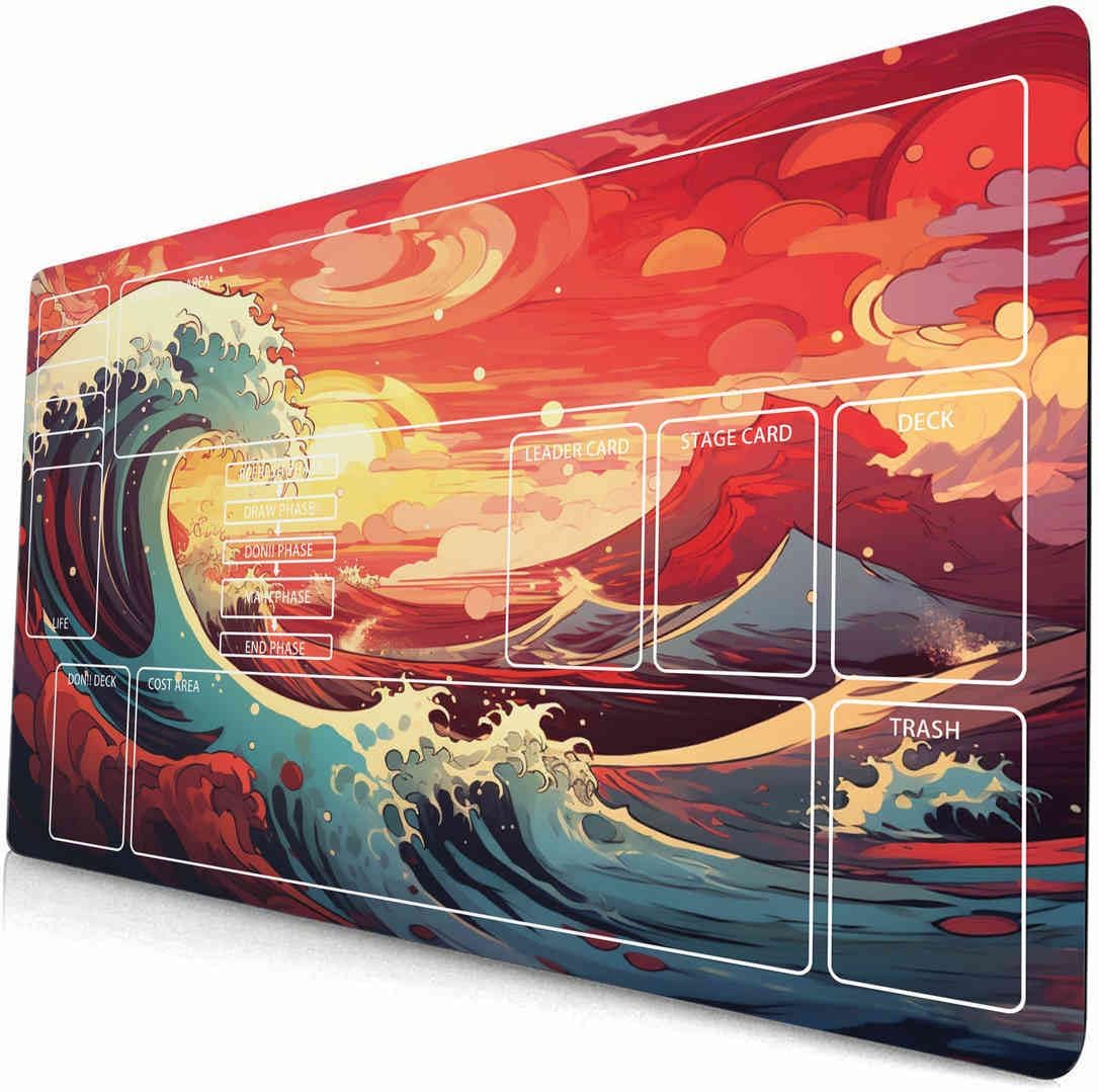 Amazon.com: TCG Playmat with Customized Design - 23.6x13.8 inches Card ...