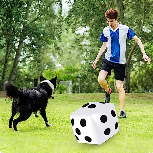Snapklik.com : 8 Pieces Jumbo Inflatable Dice 12.6 Inch Large ...