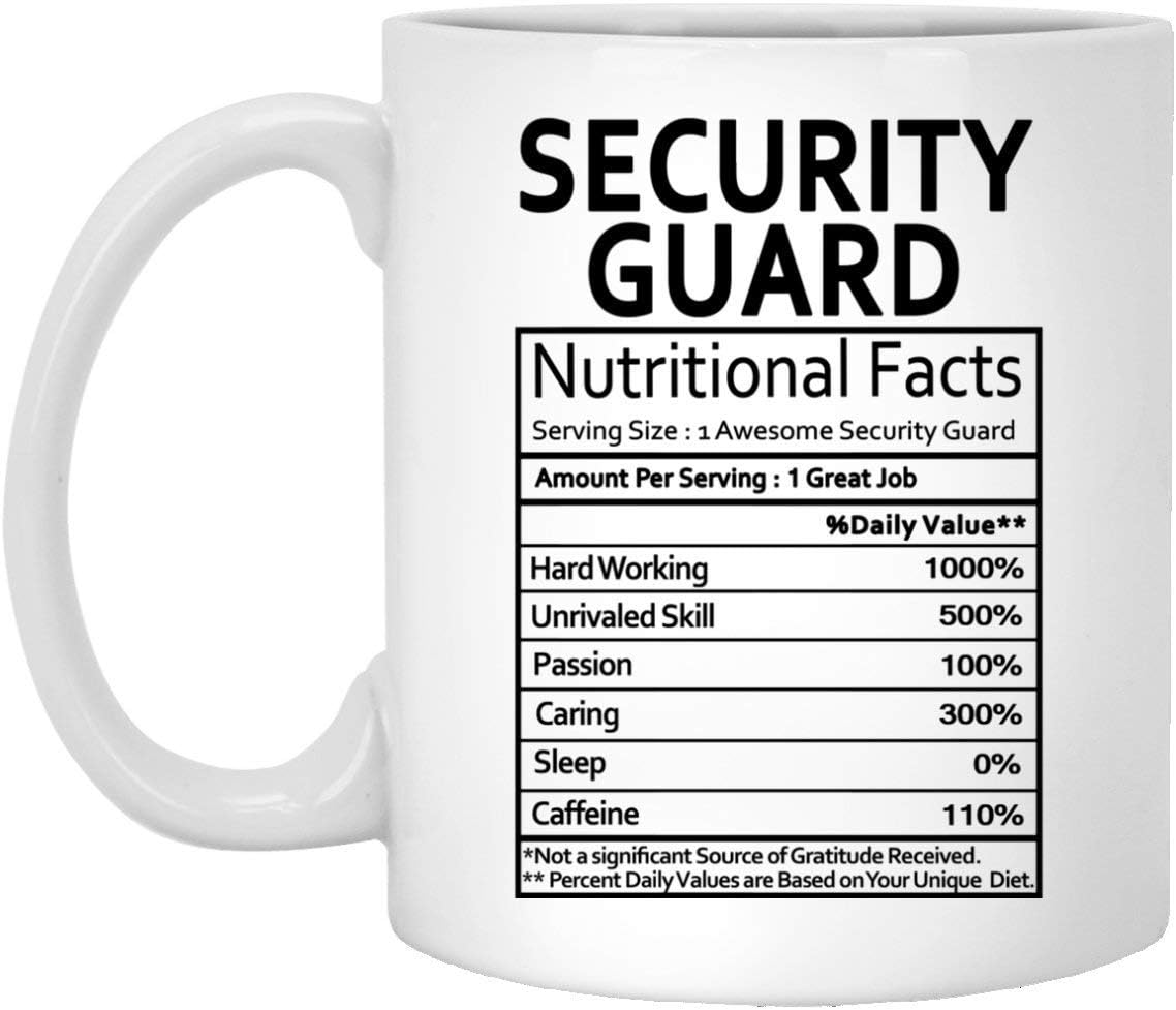 Amazon.com: Security guard coffee mug - security guard gifts for men ...
