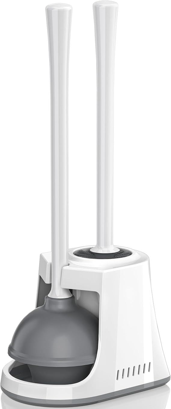 Amazon.com: LOVLOY Toilet Plunger and Brush, Bowl Brush and Heavy Duty ...