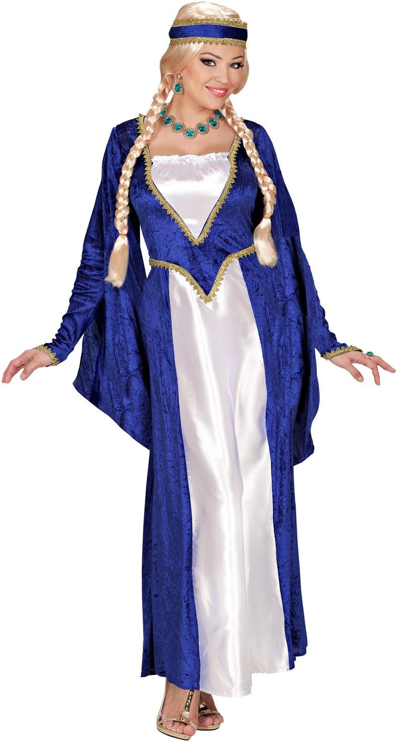 WIDMANN 59370 – Queen of the Renaissance Costume Dress and Headpiece ...
