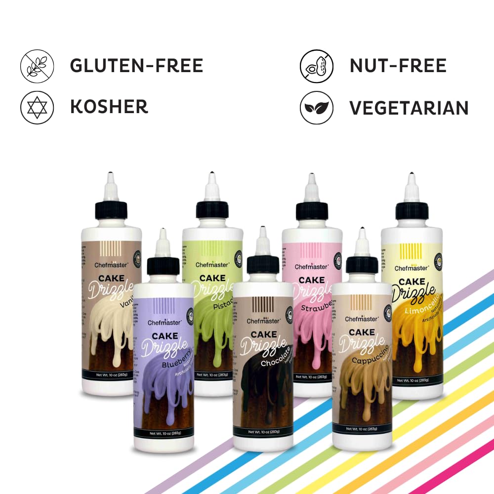 Snapklik.com : Vanilla-Flavored Cake Drizzle By , Edible Cake Drip ...