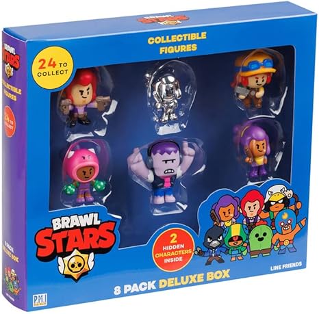 Amazon.com: Brawl Stars Collectible Figures | 8 Brawl Stars Toys Out of ...