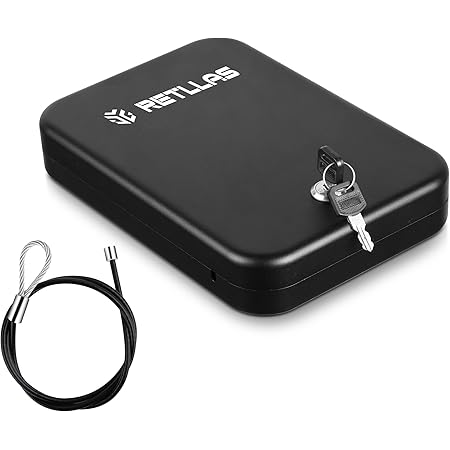 Amazon.com: Helix - Personal Safe - Steel - Keyed Lock : Office Products