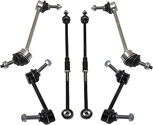 Amazon.com: AUTOACER SUSPENSION KIT 6 Pcs - Front & Rear Sway ...
