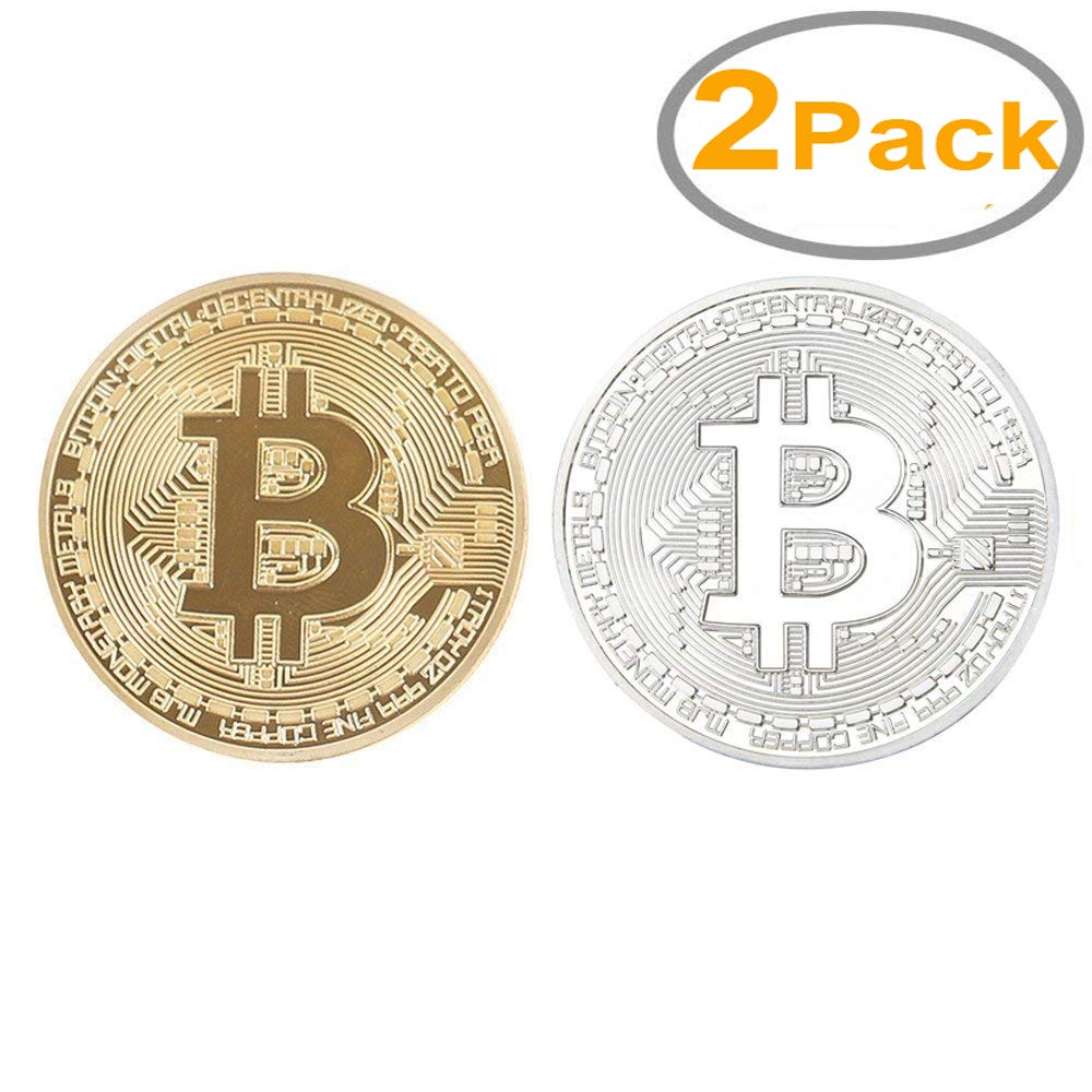 2PCS Bitcoin Challenge Coin Deluxe Collector's Set | Featuring the ...