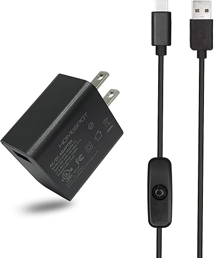 Amazon.com: MakerSpot 5V3A Switching Power Supply UL-Listed with 1.5M ...