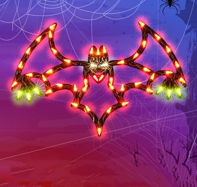 Amazon.com: LAMPHOME 17" Halloween Decorations Window Silhouette ...