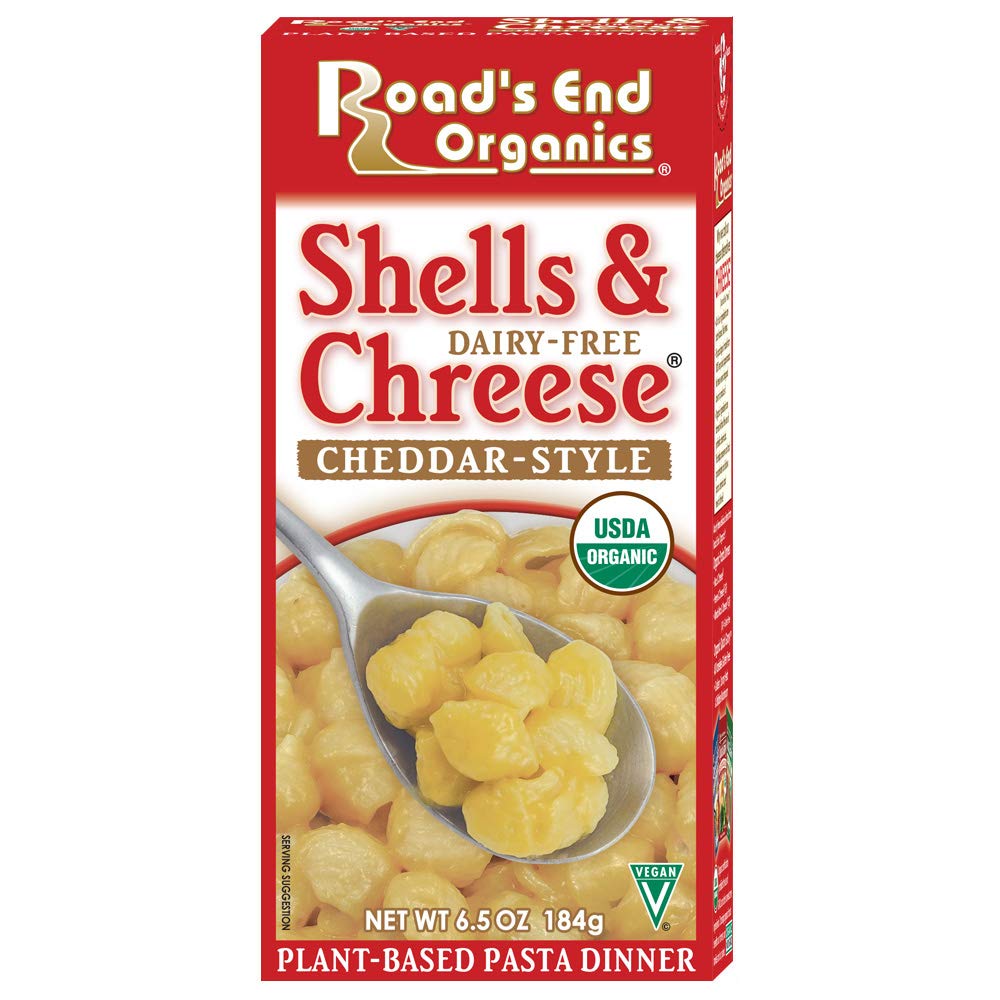 Amazon.com : Edward & Sons Road's End Organic Shells & Chreese, Cheddar ...