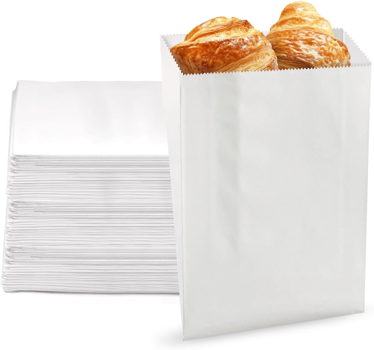 Amazon.com: Pizza Slice Bags for Pizza Slices Paper - 8 3/8"L x 9"H ...
