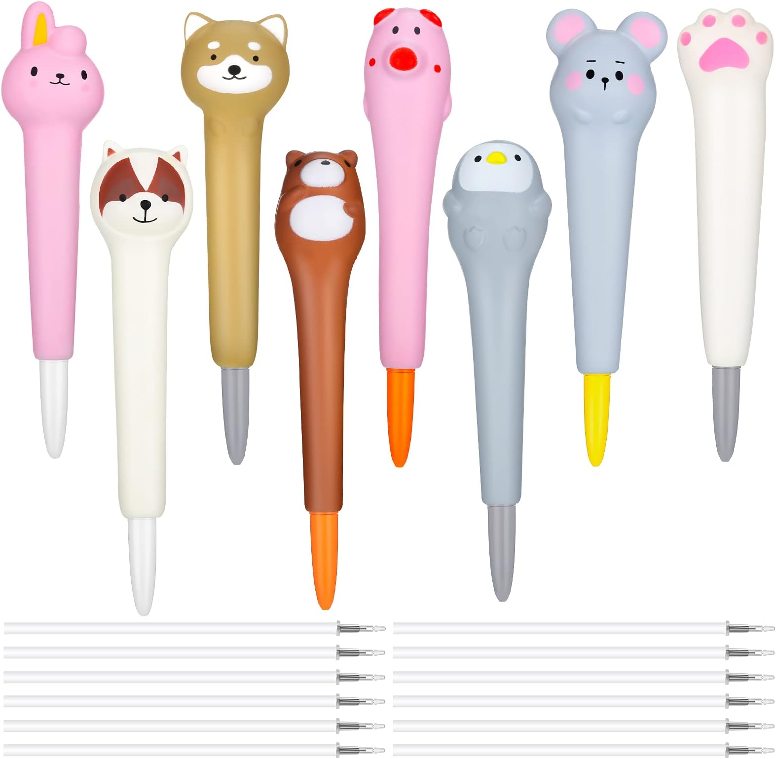 Amazon.com : OIDOJHID 6 Pcs Stitch Gel Pens Cartoon Anime Black Ink 0 ...