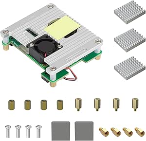 Amazon.com: UCTRONICS PoE Hat for Raspberry Pi 5, Power Over Ethernet ...