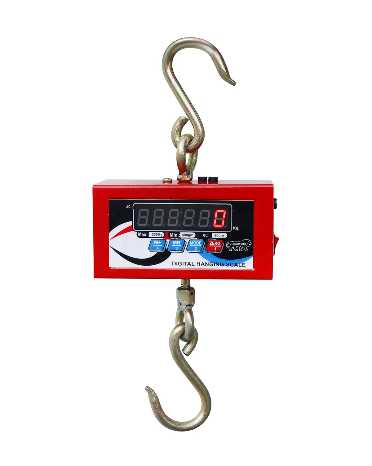 SKADIOO Hanging Weighing Scale 200kg, Mini Crane scale, Electric ...
