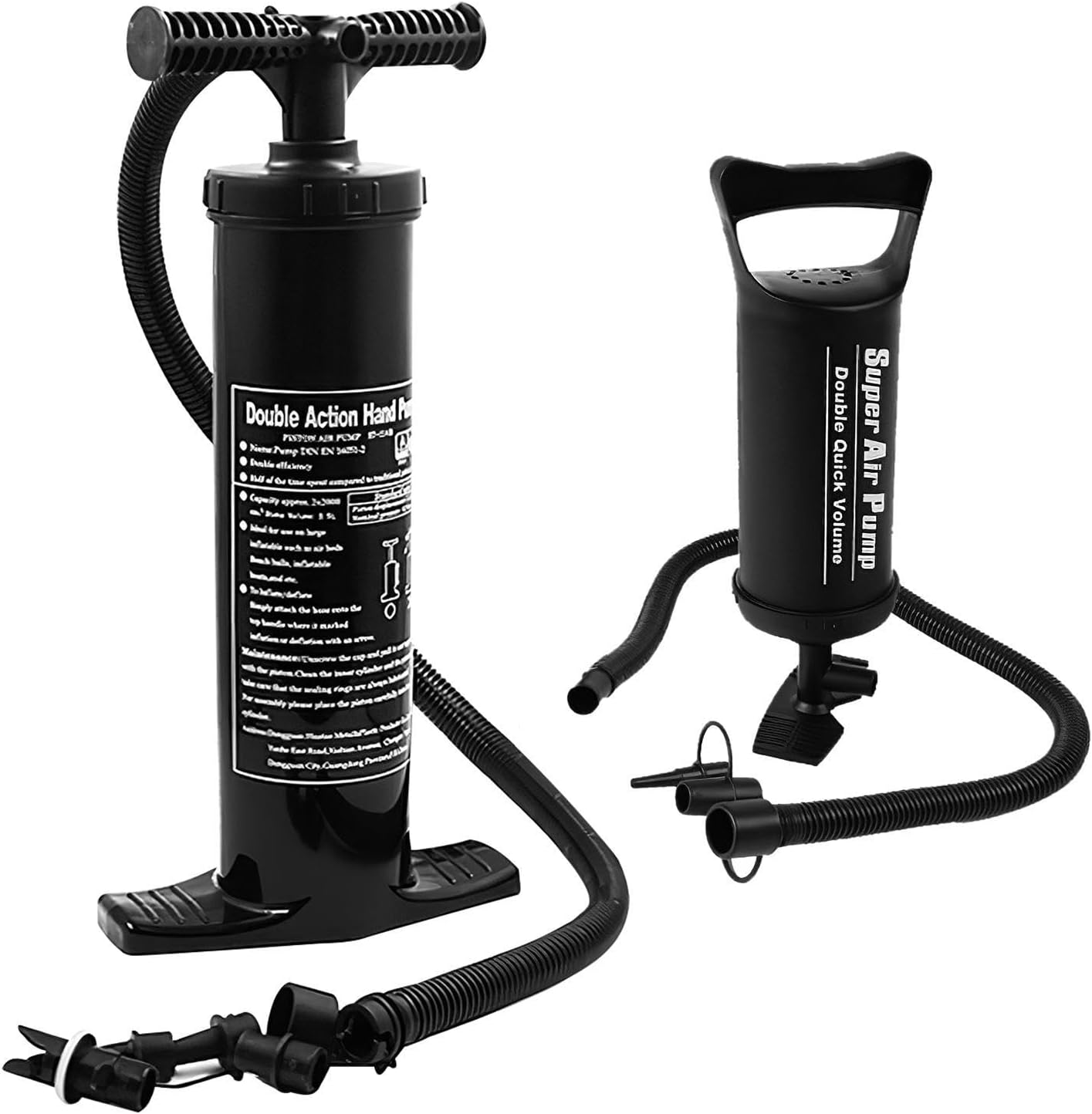 Amazon.com: ZUKPUMNE Air Pump, Inflator Soccer Pump with Two Way Design ...