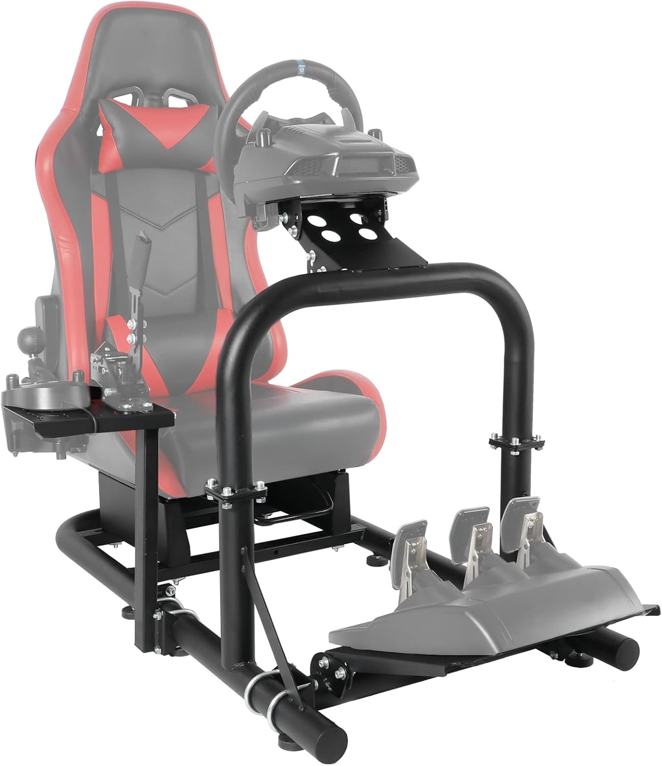 Dardoo Racing Wheel Stand with Seat Frame Compatible with Logitech G25 ...