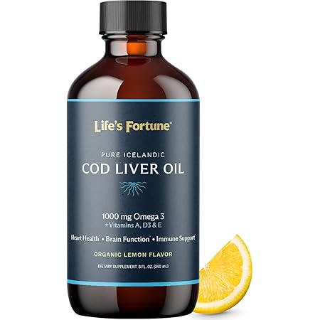 Amazon.com: Garden of Life Olde World Icelandic Cod Liver Oil Liquid ...