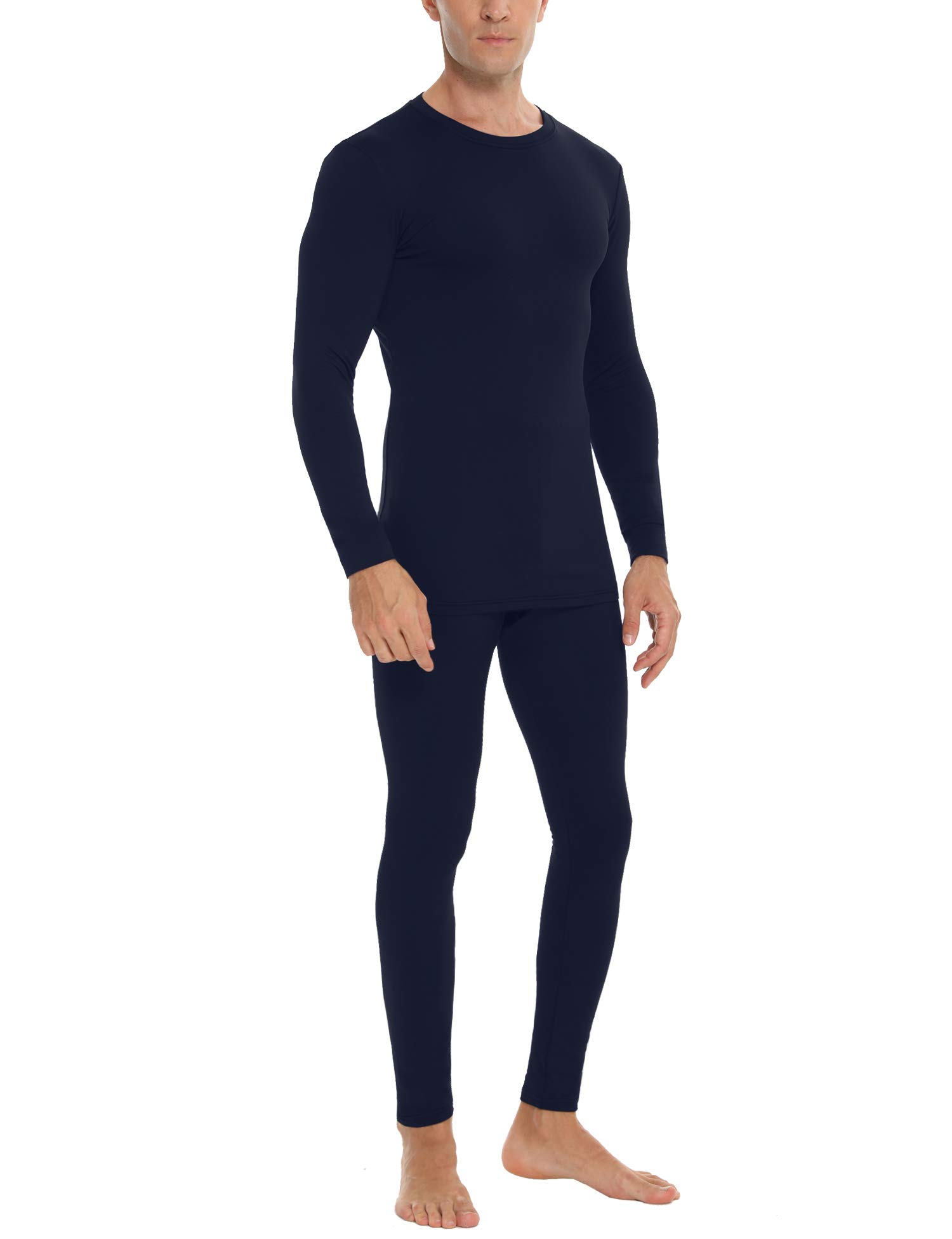 Snapklik.com : Mens Ultra Soft Thermal Underwear Elastic Lightweight ...