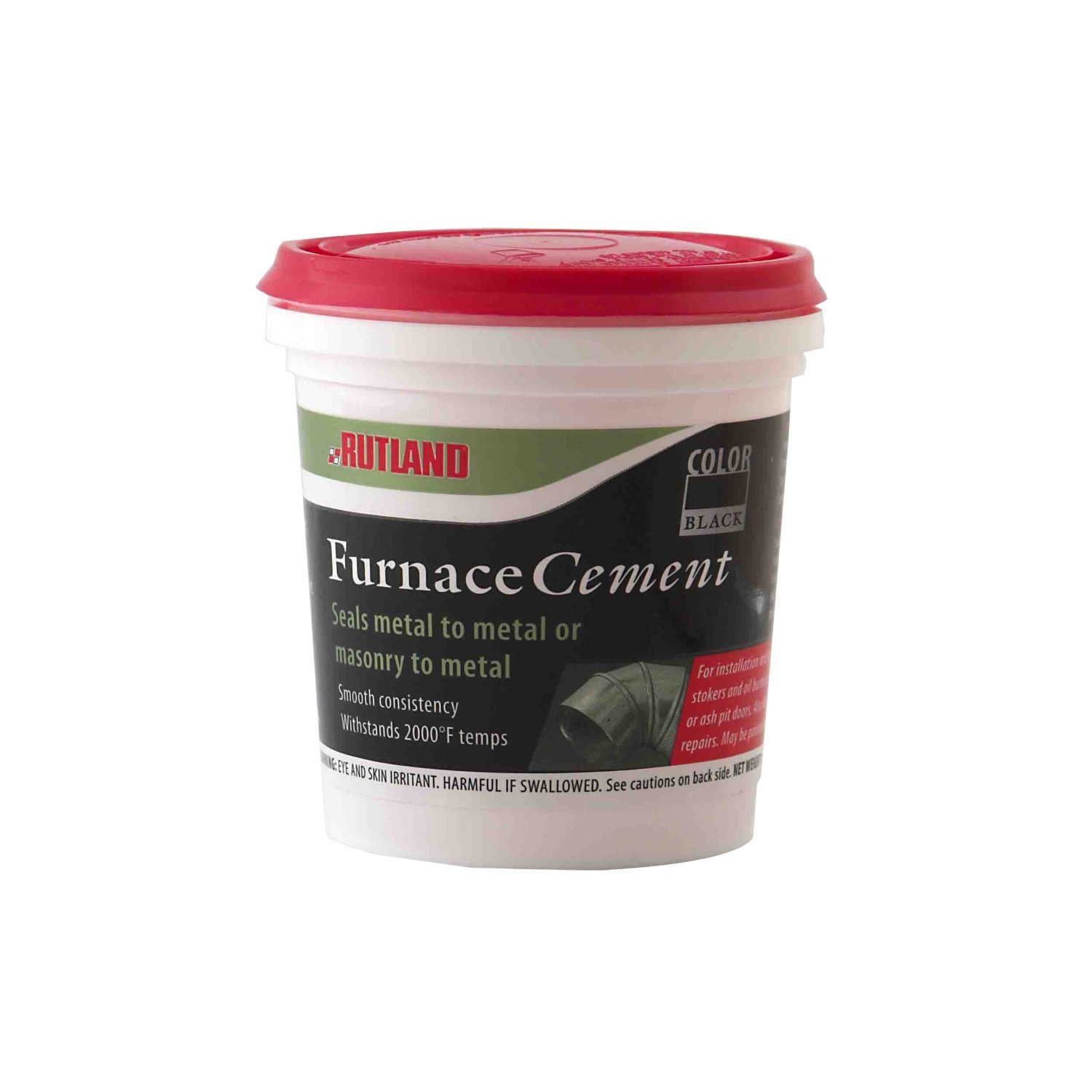 Rutland Furnace Cement Cartridge, 1/2-Pint, Black : Amazon.in: Home ...